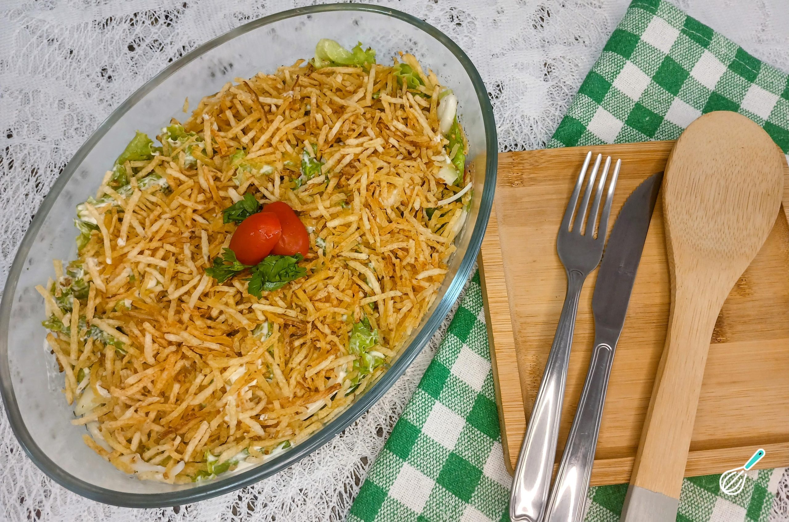 Salada de Alface Cremosa: Fácil e Deliciosa! - Receitas Práticas