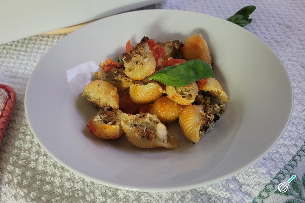 Conchiglione Recheado: Prato Delicioso - Receitas Práticas